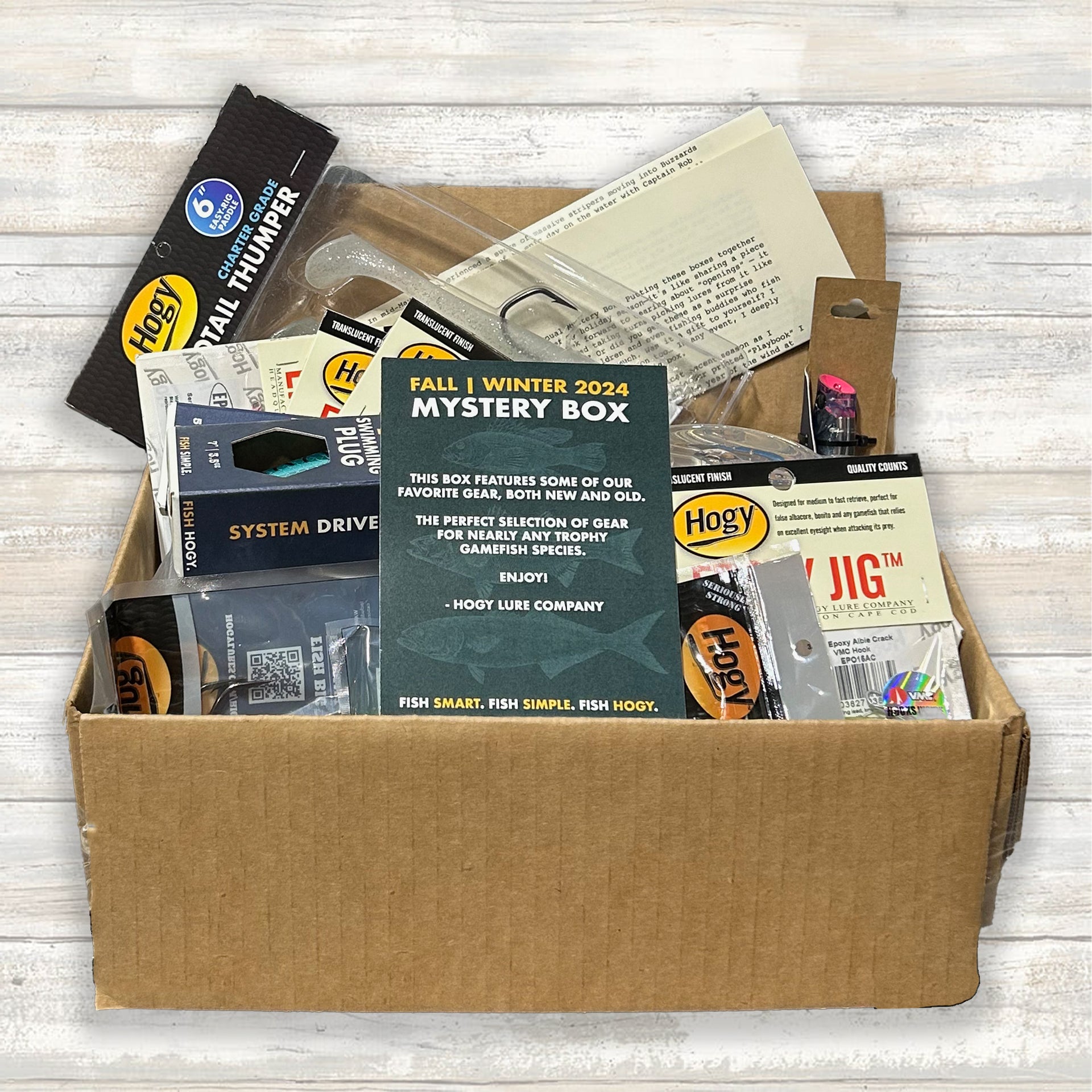 Monthly fishing box store